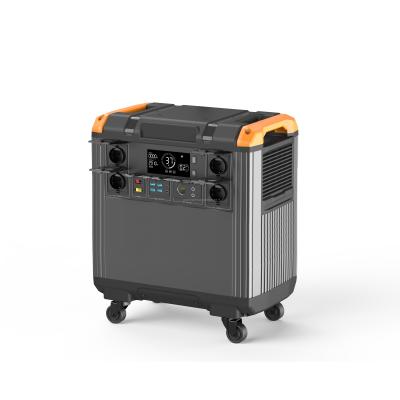 China 3000W Portable Power Station with EU Plug Flashlight and Jump Starter for Home Outdoor Use for sale