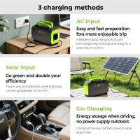 China Outdoor 200w 220v Portable Lithium Battery Chargeable Power Station Camping 200 Watts Power Bank Solar Generator for sale