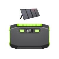 China Portable 200W Outdoor Solar Power Bank Power Station Lithium Ion Battery MPPT Controller for Home Use-EU US UK Plugs Included for sale