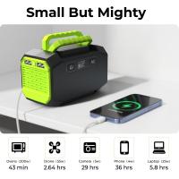 China Portable 200W Multipurpose Solar Charging Lithium-Ion Battery Power Generator Camping Outdoor Emergency Power Station for sale