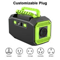 China Outdoor Portable 200W Power Station Solar Charging AC 110/220V 200 Watt Emergency Power Supply for Home Camping for sale