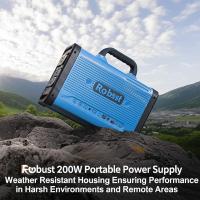 China Robust 200W Portable Power Supply Weather Resistant Housing Ensuring Performance in Harsh Environments and Remote Areas for sale