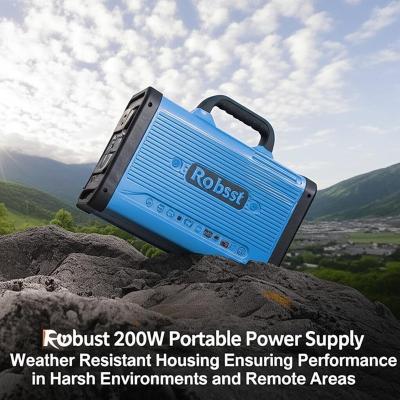 China Robust 200W Portable Power Supply Weather Resistant Housing Ensuring Performance in Harsh Environments and Remote Areas for sale