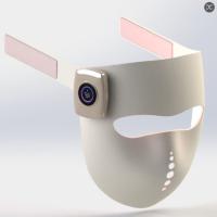 China HSY-TM0104 High Quality Skin Care Silicone Red Light Therapy Facial Masks for sale