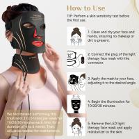 China HSY-FM0305B Skin Rejuvenation Red Light Therapy Facial Masks for sale