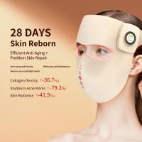 China HSY-TM0104 High Quality Skin Care Silicone Red Light Therapy Facial Masks for sale