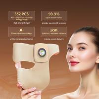 China HSY-TM0104 High Quality Skin Care Silicone Red Light Therapy Facial Masks for sale