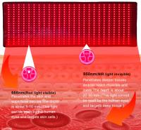 China HSY-TW01280 Full Body Wellness Red & Near-Infrared Light Therapy Fabric Mat for sale