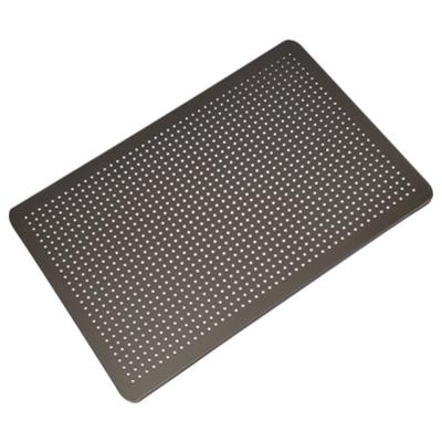 China NSF Perforated Aluminum Oven Baking Tray 600x400mm Commercial Bread Cooling Tray for sale