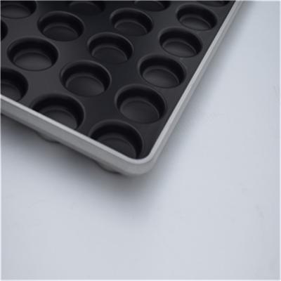 China Aluminum Hamburger Bun Baking Tray 600x400mm Non-Stick Commercial Bakery Pan for sale