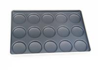 China Aluminum Hamburger Bun Baking Tray 600x400mm Non-Stick Commercial Bakery Pan for sale