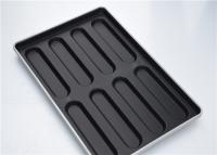 China NSF Nonstick Hot Dog Bun Pan 600x400x45mm Aluminized Steel Baking Tray for Foodservice for sale