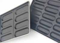 China NSF Nonstick Hot Dog Bun Pan 600x400x45mm Aluminized Steel Baking Tray for Foodservice for sale