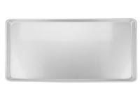 China NSF Full Size Aluminum Nonstick Baking Tray 13x18 Inch Wire Rim Sheet Pan for sale