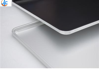 China NSF Full Size Flat Aluminum Baking Tray 400x600mm Bread Pan 0.5mm Thick for sale