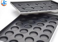 China NSF Alusteel Baking Tray 35 Cup Muffin Pan Nano Nonstick 3.8 oz Cupcake Pan for sale