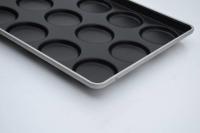 China NSF Alusteel Baking Tray 35 Cup Muffin Pan Nano Nonstick 3.8 oz Cupcake Pan for sale