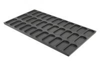 China RK Bakeware 35 Cup Nonstick Mini Muffin Baking Tray 600x400x38mm Alusteel Commercial for sale