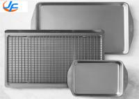 China RK Bakeware China Aluminum Baking Tray Sheet With Cooling Rack for sale