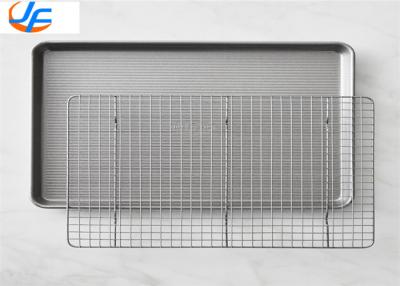 China RK Bakeware China Aluminium Baking Tray With Cooling Wire for sale