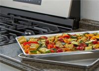 China Commercial Aluminum Baking Tray 18 Gauge Full Half Quarter Sheet Pan Cookie Sheet Jelly Roll Pan for sale