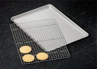 China Commercial Aluminum Baking Tray Heavy Duty 17.25x12.25 Inch Non-Stick Bun Sheet Pan for sale