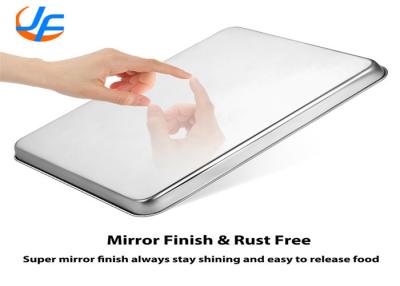 China Aluminum Baking Sheet Pan 18x26x1 Inch Commercial Cookie Bread Tray for sale