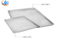 China Full Size 18x26x1 Inch Perforated Aluminum Baking Tray Sheet Pan Commercial Grade for sale