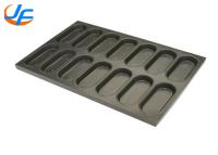 China Aluminized Steel Nonstick Muffin Baking Pan 800x600mm Commercial Baking Tray for sale