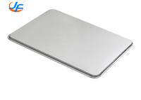 China Commercial Aluminum Baking Tray 600x400mm Non Stick Professional Baking Sheet for Foodservice for sale