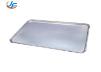 China Commercial Aluminum Baking Tray 600x400mm Non Stick Professional Baking Sheet for Foodservice for sale