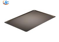 China Nonstick Aluminized Steel Baking Tray Full Size 0.8mm Thickness Commercial Grade for sale