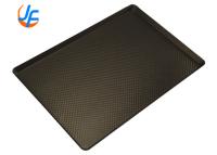 China Aluminum Alloy Non-Stick Baking Sheet Pan 600x400mm Corrugated Cookie Bread Tray for sale