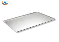 China Aluminum Nonstick Baking Tray 600x400mm Commercial Bun Pan Wire in Rim for sale