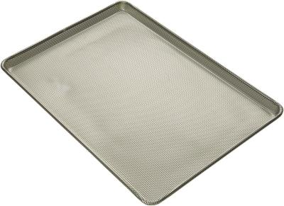 China RK Bakeware 4801 Full Size 16 Gauge Aluminum Perforated Baking Screen 600x400mm for sale