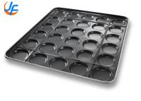 China Aluminized Steel Hamburger Bun Baking Tray 400x600mm Custom Size Industrial Bakery Pan for sale