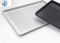 China Aluminum Perforated Baking Trays 600x400mm Foodservice Aluminized Steel Sheet Pan for sale