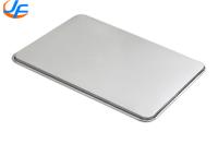 China Aluminized Steel Nonstick Baking Tray 400x600mm Custom Size Hamburger Hot Dog Pan for sale