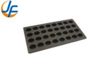 China Aluminum Sheet Baking Tray Non-Stick Coating Custom Size Cupcake Muffin Pan for Industrial Bakeries for sale