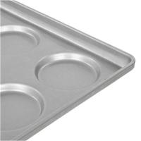 China Aluminized Steel 15 Mold Hamburger Bun Tray 62x42cm Baking Pan for Muffin Top Cookie for sale