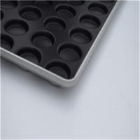 China Nonstick Mini Hamburger Bun Tray 2.5 Inch 35 Cup Aluminized Steel Baking Pan for sale