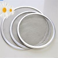 China Aluminum 5052 Pizza Screens for Bakery Customizable Sizes OEM for sale