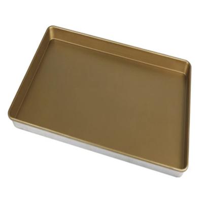 China NSF Nonstick Corrugated Aluminum Baking Sheet Pan 450F Oven Safe Custom Size for sale