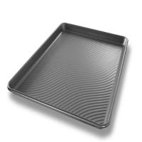 China NSF Nonstick Aluminumized Steel Baking Sheet Tray 230C Oven Safe Custom Size for sale