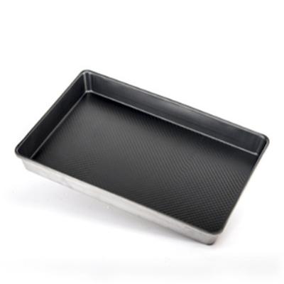 China NSF Certified Aluminumized Steel Corrugated Sheet Pan Baking Tray 230C Oven Safe for Commercial Bakery for sale