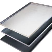 China NSF Certified Aluminum Alloy Baking Tray 230°C Oven Safe Custom Size Dehydrator Mesh Sheet for sale