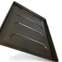 China NSF Nonstick Aluminumized Perforated Baking Pan 230C Oven Safe Custom Size for sale