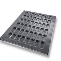 China Aluminum Alloy Hoagie Bun Pan 230°C Oven Safe Customizable Baking Tray for Foodservice for sale