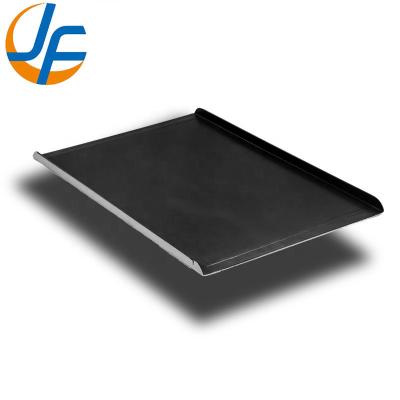 China Aluminum Flat Plain Baking Tray Sheet Pan 4 Side 3 Side NSF Foodservice 230C Oven Safe for sale