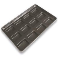 China NSF Nonstick 2 Inch Hamburger Bun Pan Baking Tray 600x400x20mm Aluminum 5052 for sale
